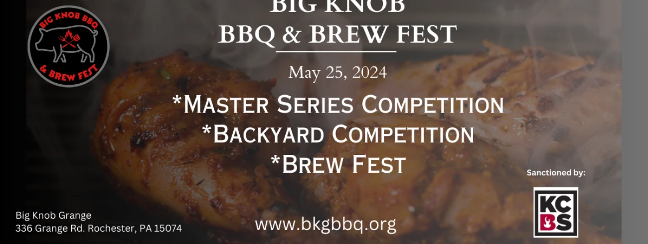 Big Knob Bbq & Brew Fest: Buy Tickets Online