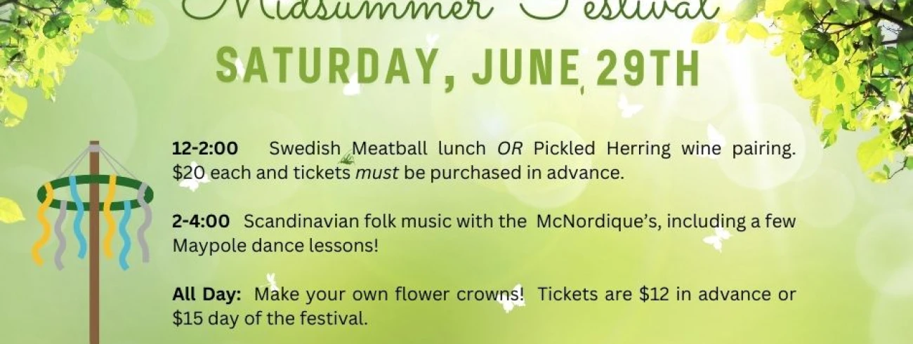 Midsummer Celebration Lunch And Pairing Tickets: Buy Tickets Online