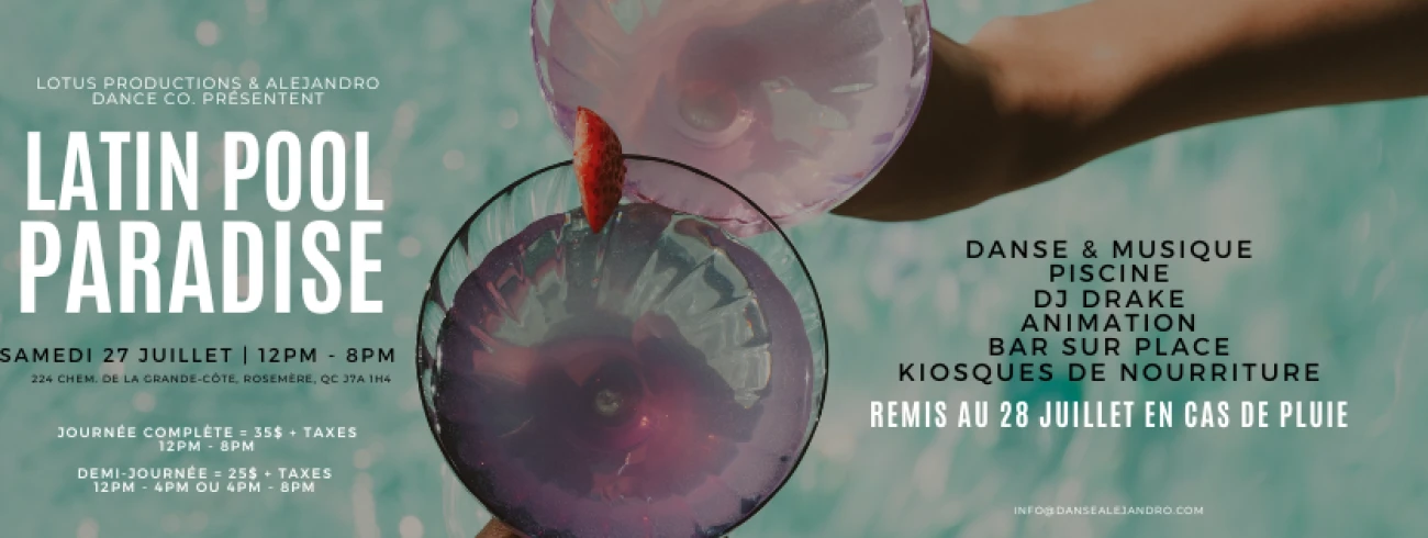 Latin Pool Paradise: Buy Tickets Online