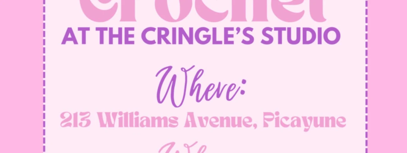 Absolute Beginner Crochet At The Cringle's Studio: Buy Tickets Online