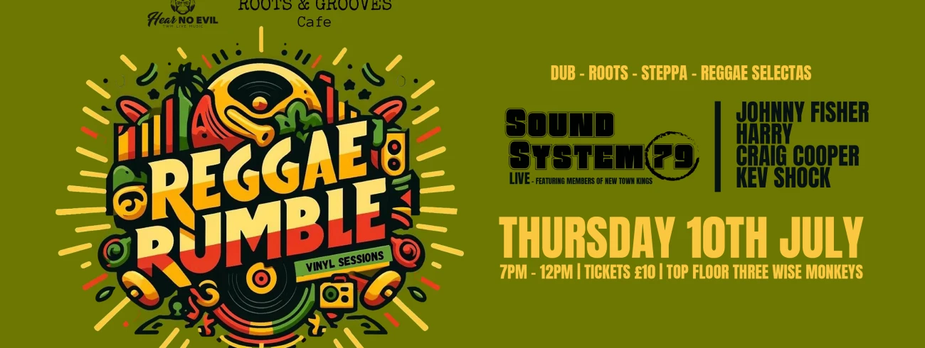 Reggae Rumble Vinyl Sessions Featuring “Sound System 79” (Previous ...
