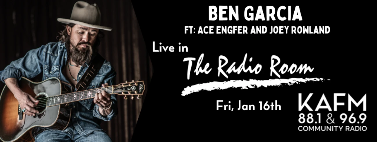 Ben Garcia In The Kafm Radio Room!: Buy Tickets Online